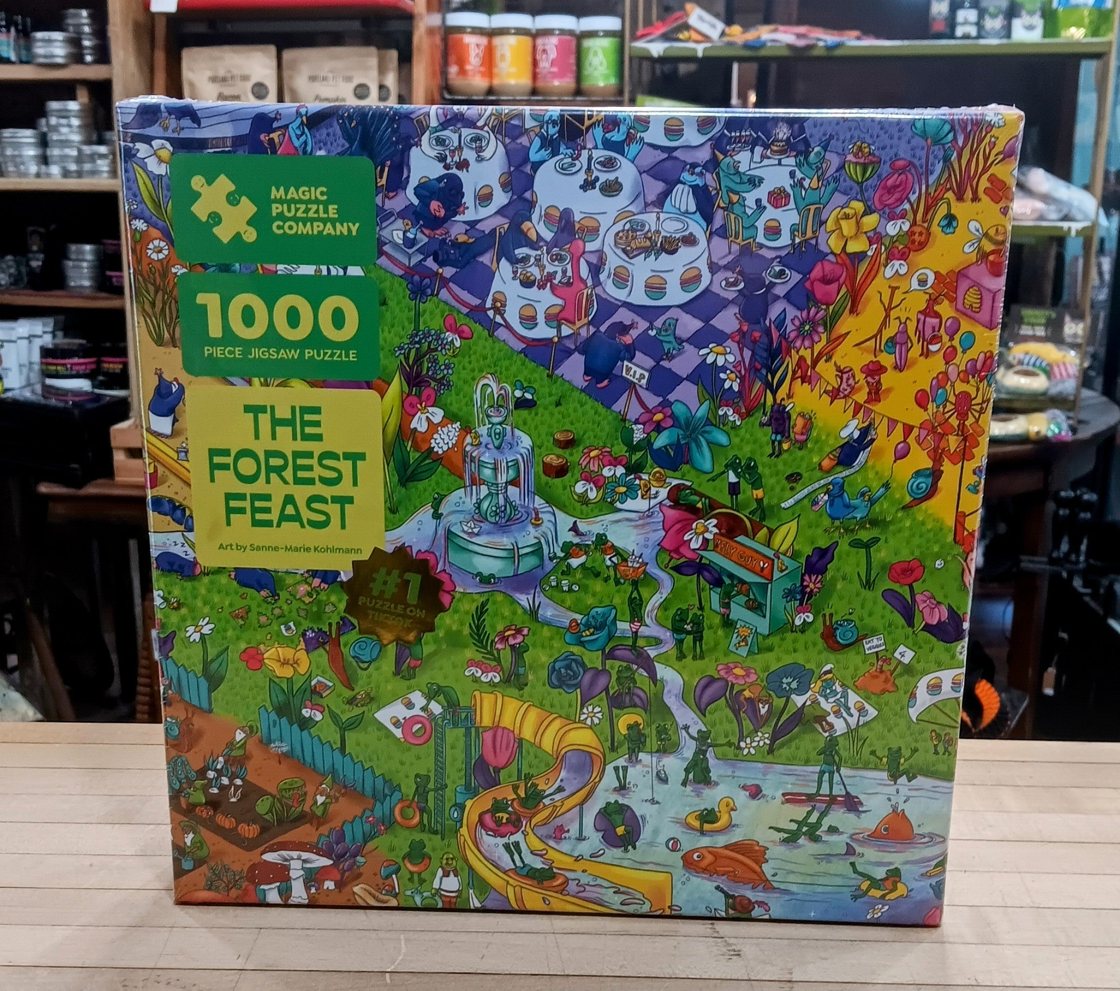 The Forest Feast 1000 Pc Puzzle – Chaos, Critters & Surprise Ending ...